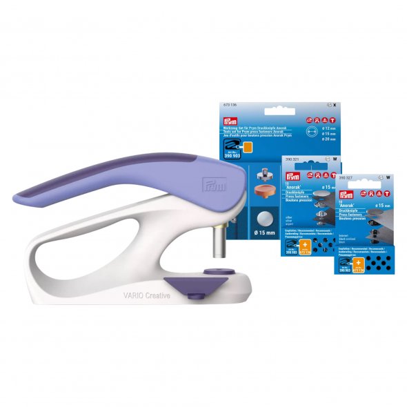 Prym Vario Creative Tool Set - Anorak Druckknöpfe | Nähwelt Flach