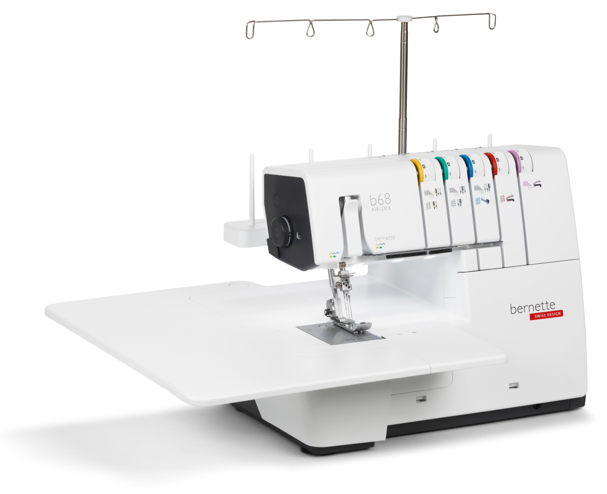 Bernette 68 Airlock Overlock-/Coverstich-Combo mit Lufteinfädelung